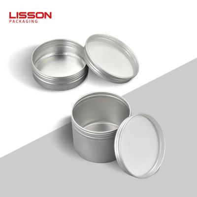 China 15ml 30ml 150ml Empty Cream Containers Aluminum Box With Lid for sale