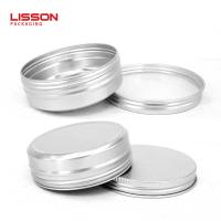 China 500ml Empty Face Cream Jars Aluminium Cosmetic Tins Small Aluminium Box for sale