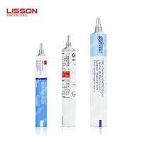 China 15ml Ointment Squeeze Tube Packaging Nozzle Aluminium Tubes For Cosmetics for sale