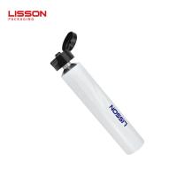 China 16mm Collapsible Aluminum Tube Aluminum Squeeze Tube Packaging For Hair Care for sale