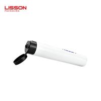 China 16mm Collapsible Aluminum Tube Aluminum Squeeze Tube Packaging For Hair Care for sale