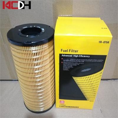 China Excavator Engine Parts Diesel Filter Fuel Filter Element 1r-0756 for sale