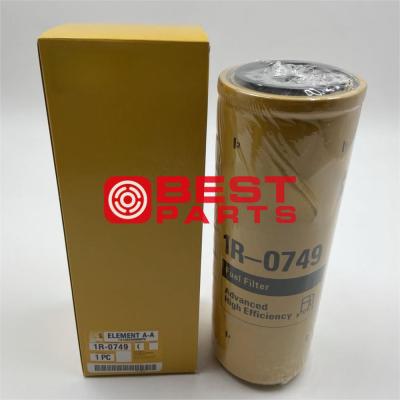 China High Performance High Quality Excavator Engine Parts Diesel Fuel Filter Element 1R-0749 for sale