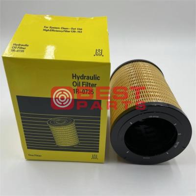 China Construction Excavator Engine Parts Hydraulic Oil Filter 1R-0735 for sale