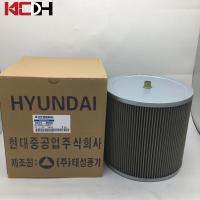 China Hyundai R450 Excavator Parts Copper Grid Hydraulic Suction Filter 31E3-0595 for sale