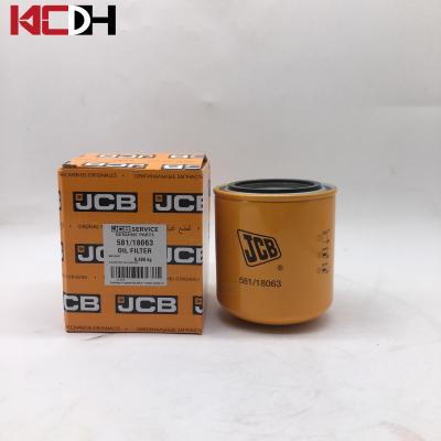 China Jcb Excavator Engine Parts Loader Gearbox Oil Filter 581-18063 for sale