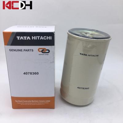 China Hatachi Excavator Engine Parts Fuel Filter Diesel Filter 4078360 for sale