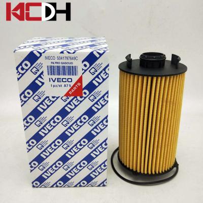 China Excavator Engine Spare Parts Oil Filter Element 5041797649c for sale