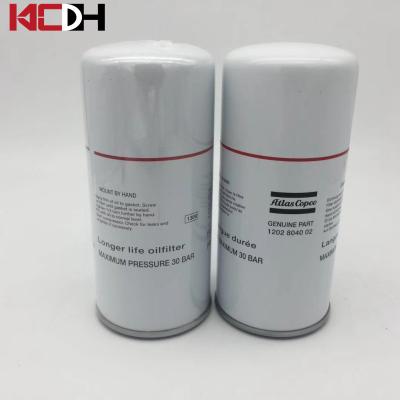 China Atlas Copco Excavator Parts Screw Air Compressor Oil Filter 1202804002 for sale