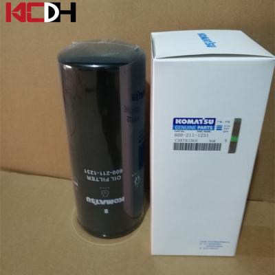 China Komatsu Excavator Engine Parts Oil Filter Element PC400-6 600-211-1231 for sale