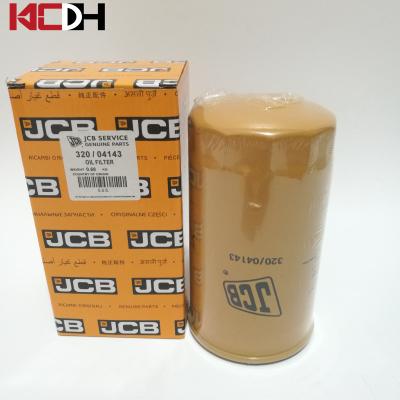 China Jcb Backhoe Excavator Engine Parts Lube Oil Filter Element 320/04143 for sale