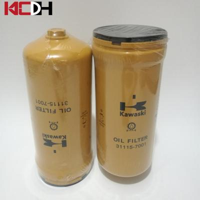 China Kawaski Excavator Engine Parts Hydraulic Filter Element 31115-7001 for sale