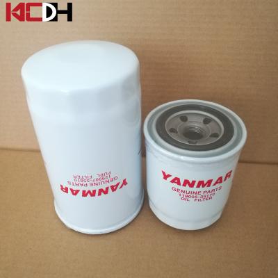 China Yanmar Harvester Excavator Parts Fuel Filter 129907-55810 119005-35170 for sale