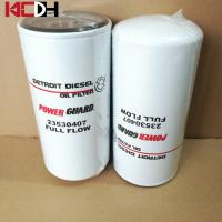 China Detroit Diesel Excavator Engine Spare Parts Oil Filter Element 23530407 for sale