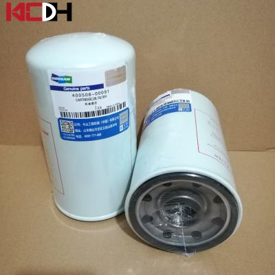 China Doosan DX215-9C 225-9C Excavator Engine Parts Lube Oil Filter 400508-00091 for sale
