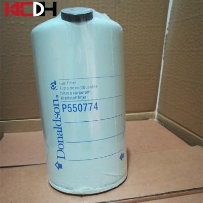 China Excavator Engine Parts Doanldson Diesel Filter Fuel Filter Element P550774 for sale