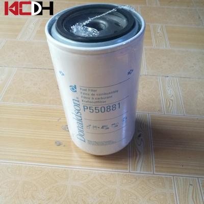 China Excavator Engine Spare Parts Doanldson Diesel Filter Fuel Filter P550881 for sale