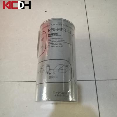 China Excavator Engine Spare Parts Fuel Water Separator Filter element R90-Mer-01 for sale