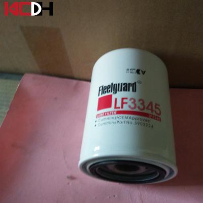 China Fleetguard 9.398 CM LF3345 Excavator Oil Filter for sale