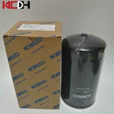 China 0.13M Kobelco Sk200 8 J05e Excavator Oil Filter for sale