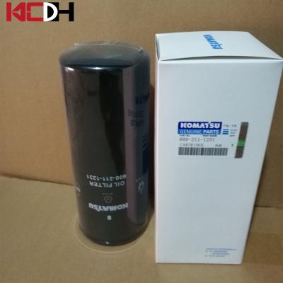 China 11.684CM 600 211 1231 Pc400 6 Komatsu Oil Filter for sale