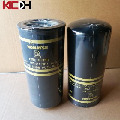 China Komatsu PC400 8 600-311-3841 Excavator Fuel Filter for sale