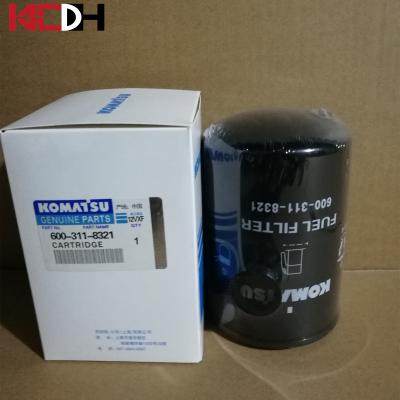 China Komatsu PC300-7 PC360-7 600 311 8321 Excavator Fuel Filter for sale