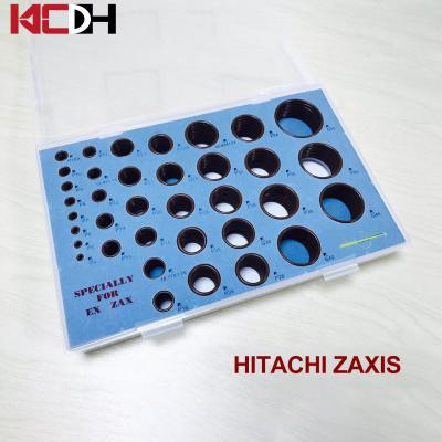 China Excavator Valve Gasket Repair Box Hitachi ZAXIS O-ring High Temperature Rubber Sealing Ring Parts for sale