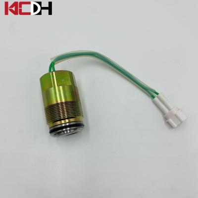 China Kobelco Excavator Spare Parts SK200-6 Hydraulic Pump Solenoid Valve White Plug K3V112 for sale