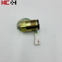 China Kobelco Excavator Spare Parts SK200-6 Hydraulic Pump Solenoid Valve White Plug With Screws K3V112 for sale