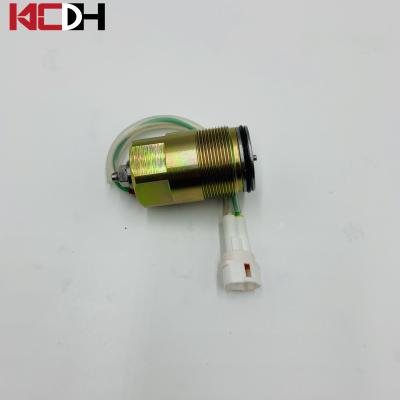 China Kobelco Excavator Spare Parts SK200-6 Hydraulic Pump Solenoid Valve White Plug With Screws K3V112 for sale