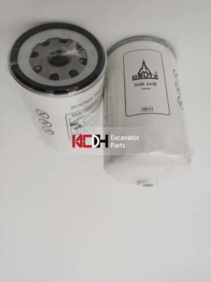 China 2.45 Inch 0450 4438  Excavator Fuel Filter Element For DEUTZ for sale
