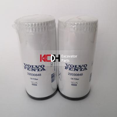 China Orignal 22030848  Excavator Oil Filter Element for sale