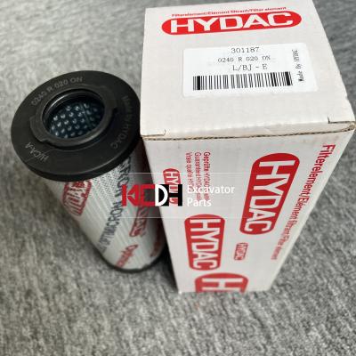 China Excavator Engine Parts HYDAC Hydraulic Return Oil Filter Element 0240 R 020 ON for sale