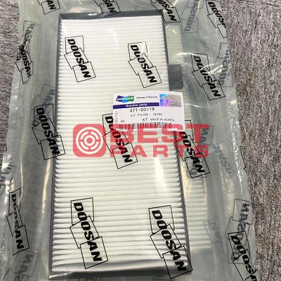 China Excavator Cabin Filter Air Conditioning Auto Air Filters 471-00119 For Doosan Daewoo DH300 DH-9 for sale