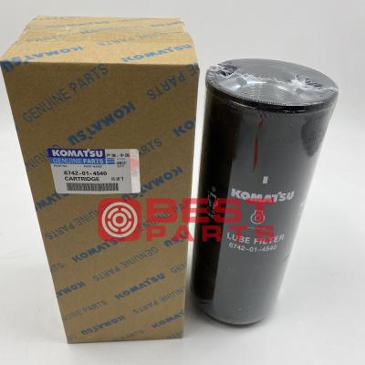 China Excavator Engine Oil Filter Lube Filter 6742-01-4540 For Komatsu PC300-7 for sale