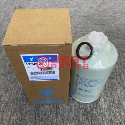 China Excavator Parts Oil Water Separator Spin On Filter P558000 For for sale