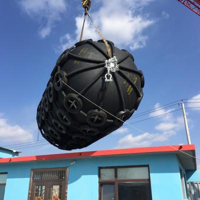 China Anti Aging Marine Rubber Fender 0.05MPa / 0.08MPa Initial Internal Pressure for sale
