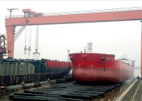 China Drydock Shipyard Boat Launching Rubber Airbags For Vessel Construction for sale