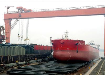China Drydock Shipyard Boat Launching Rubber Airbags For Vessel Construction for sale