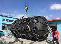 China Ship Boat Berthing Pneumatic Marine Fender 50kPa / 80kPa Chain Tyre Net for sale