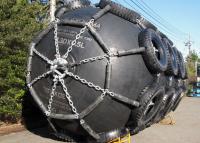 China 0.7*1.5~1.0*1.5 Rubber STS STD 50KP Milky White Ship Gray Durable Marine Fenders for sale