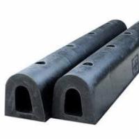 China Marine D-Type Rubber Fender Easy To Install Strong Durable Custom Size Available for sale
