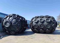 China STS Yokohama Type Pneumatic Rubber Ship Fender With Chain And Tire Net for sale