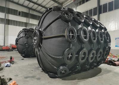 China Marine Floating 3.3x6.5m STS Operation Pneumatic Rubber Fender for sale