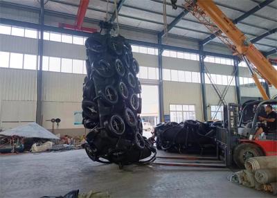 China Marine Vessel Yokohama Type Net Type Pneumatic Rubber Fender ISO 17357 Standard for sale