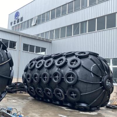 China ISO17357  CCS BV DNV  Pneumatic Rubber Fender 50/80Kpa Pressure For Marine Protection for sale