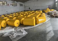 China 300x500mm Yellow Un-Sinkable Foam Filled Fender With Chain Net for sale