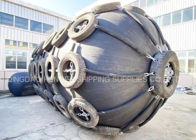 China 3300x6500mm Pneumatic Rubber Fender ISO17357 Certified 80Kpa for sale