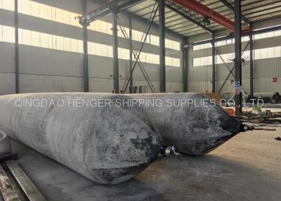 China High Pressure Black Shiping Launching Heavy Lifting Inflatable Marine Rubber Airbag for sale
